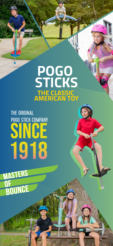 Original Foam Master Pogo Stick, Kids 9+, 80-160lbs – Flybar