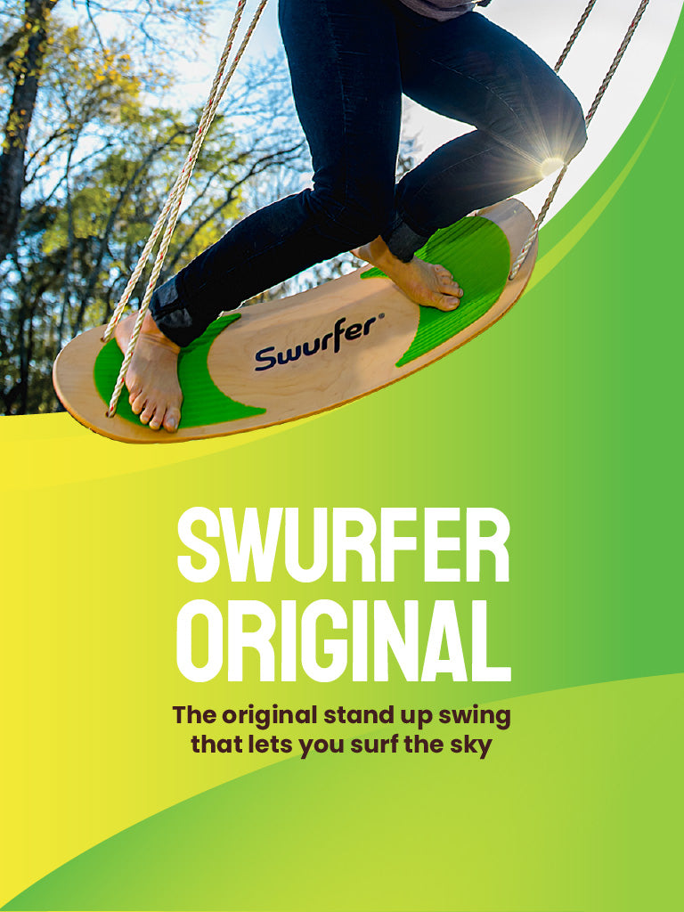 Swurfer Original Stand Up Surfing Tree Swing – Flybar