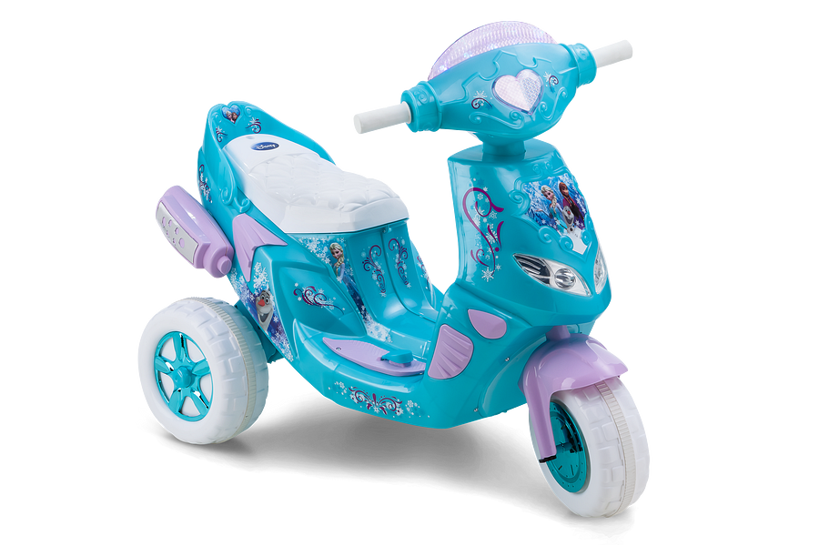 Kid Trax Disney Frozen Ride on Toy: Scooter – Flybar