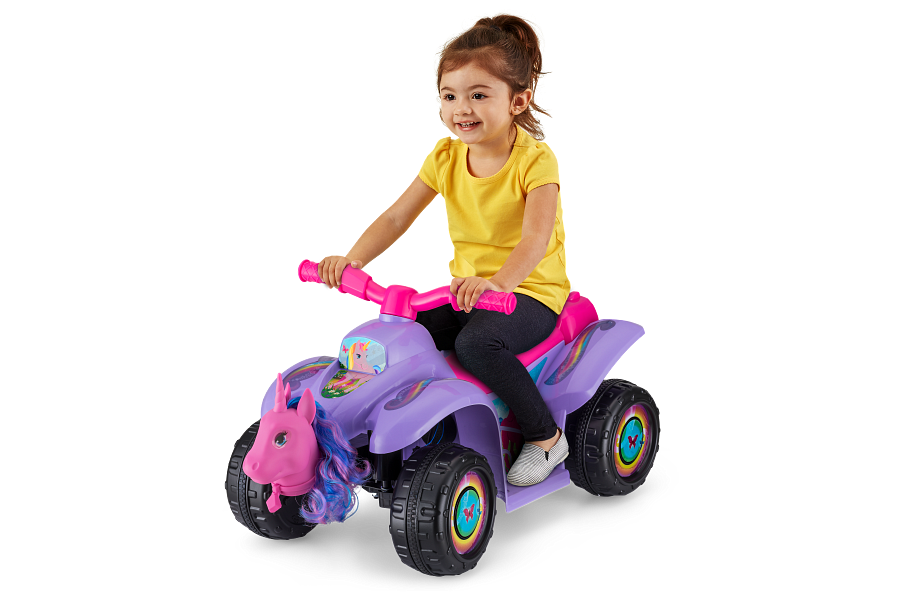 Unicorn Toddler Quad Ride On | Kids 18-30 Months - Kid Trax Toys – Flybar
