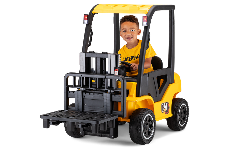 CAT® Forklift | 12v Ride-On Toy | Ages 3-7 years - Kid Trax – Flybar